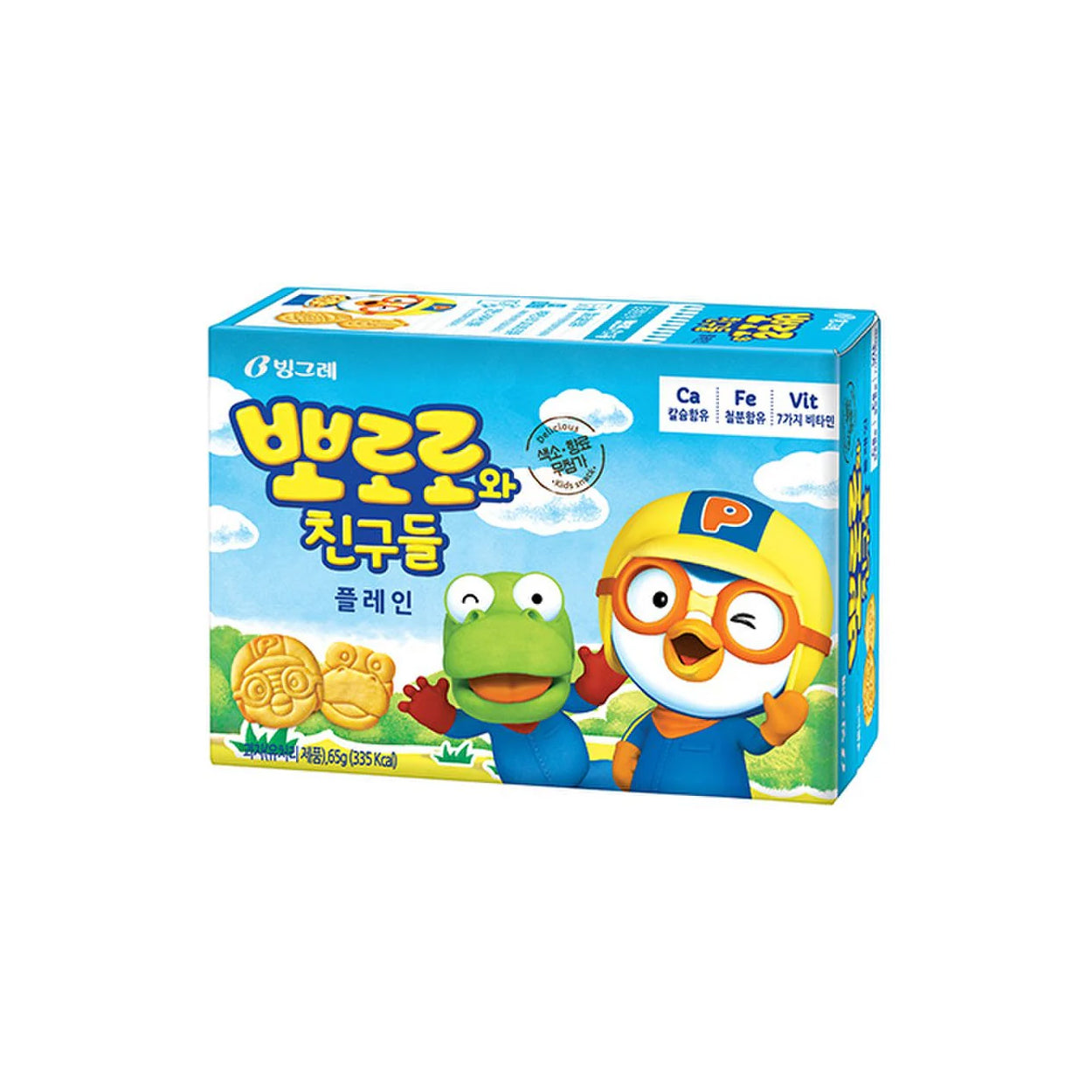 Pororo and Friends Cookies 65G – Shilla Webshop