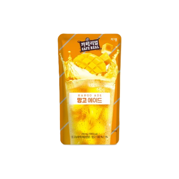Cafe Real Mango Ade 230ML – Shilla Webshop