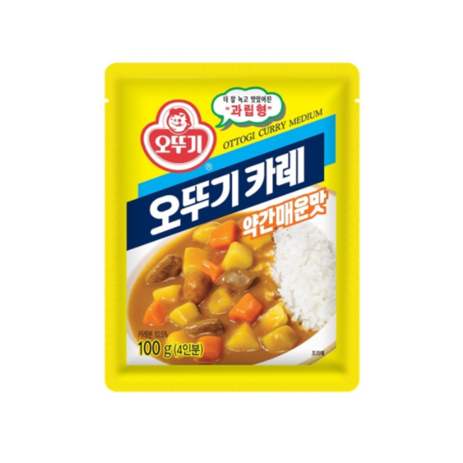 Ottogi Curry Powder Mild Spicy 100G – Shilla Webshop